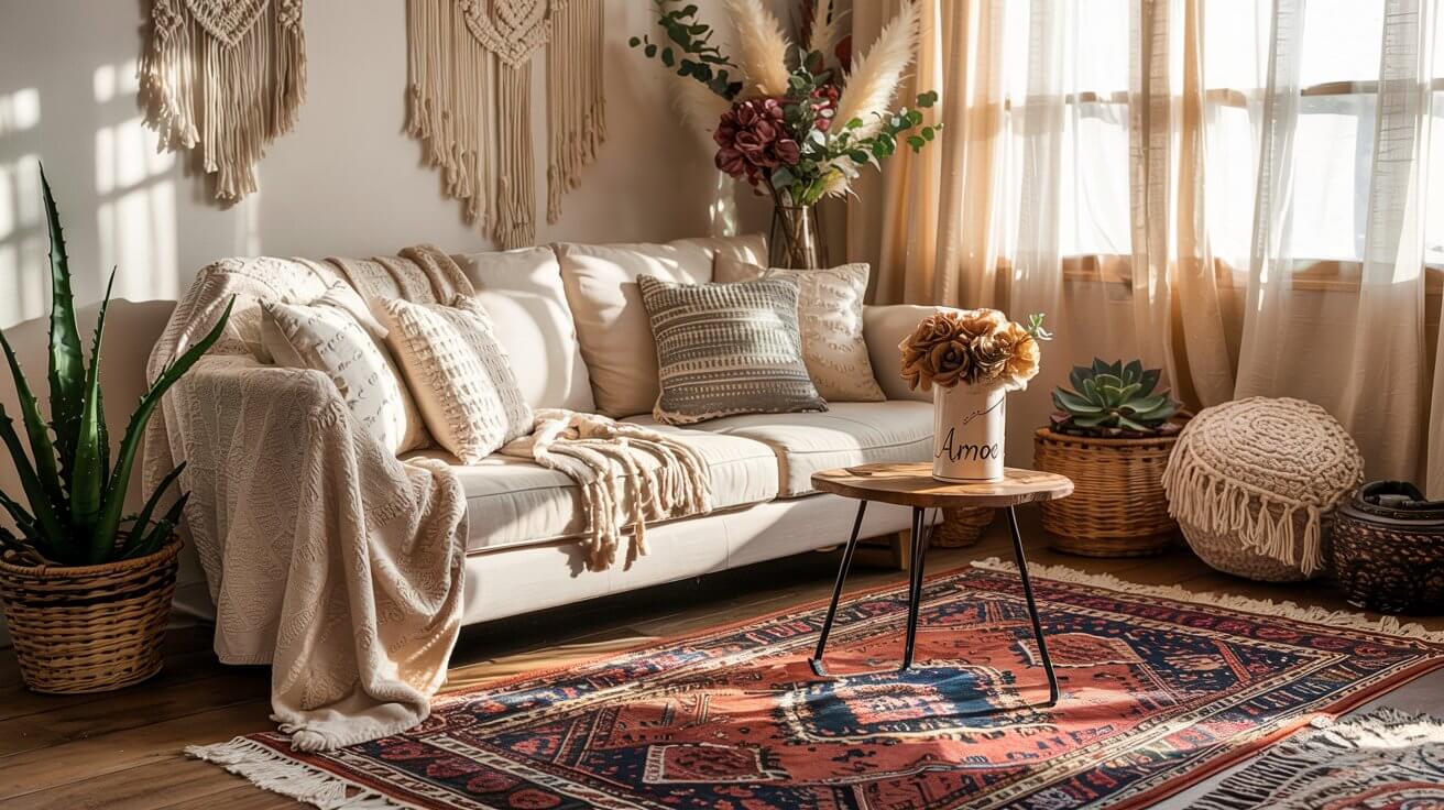 Cozy Boho Living Room Inspiration That’ll Make You Ditch Minimalism ...