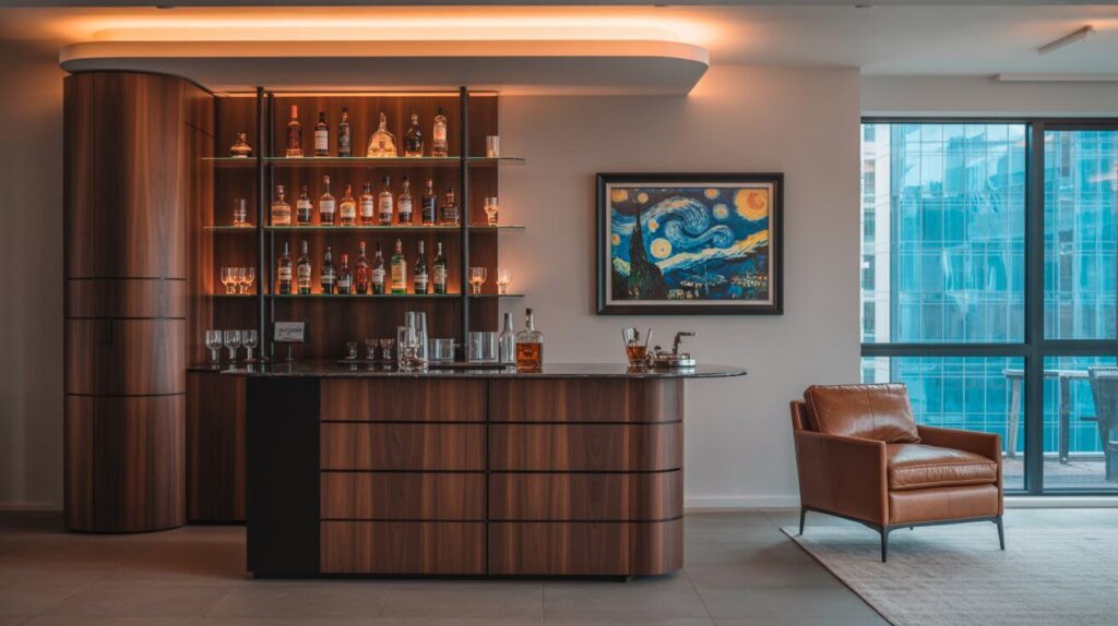 Living Room Bar Ideas That’ll Make Your Place the New Friday Night ...