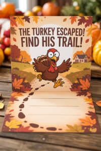 Thanksgiving Scavenger Hunt Game for Kids - Home Soothed