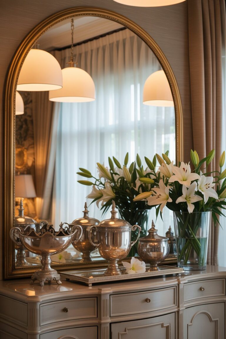 Dining Room Buffet Decor: 11 Ideas to Style Your Sideboard Like a Pro ...