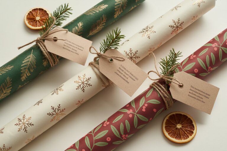 Sustainable Christmas Wrapping Paper Set: 9 Eco-Friendly Picks 🎁 - Home ...