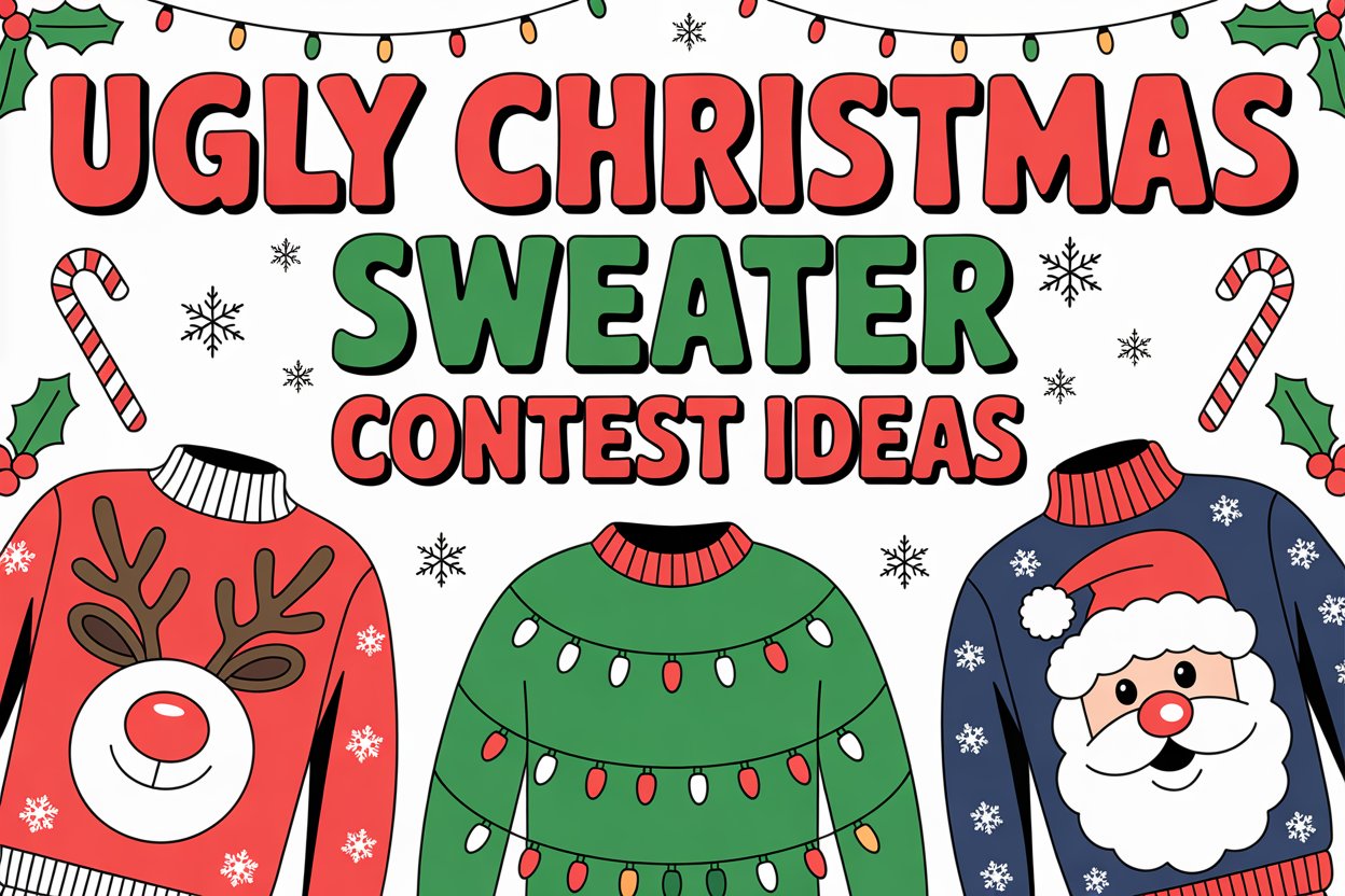 🎄 Ugly Christmas Sweater Contest Ideas 2025: 11 Hilarious Ways to ...