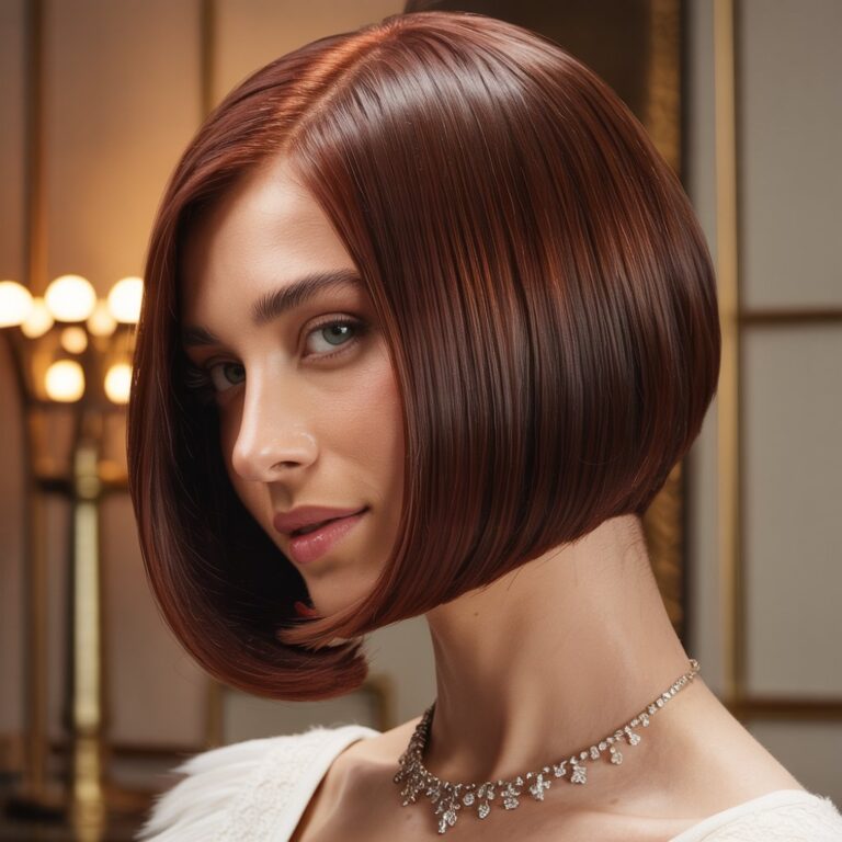 Graduated Bob Haircut Festive Party Look Christmas 2025 - Home Soothed