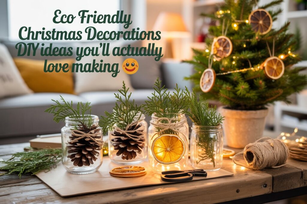 Eco Friendly Christmas Decorations DIY Ideas You’ll Actually Love ...