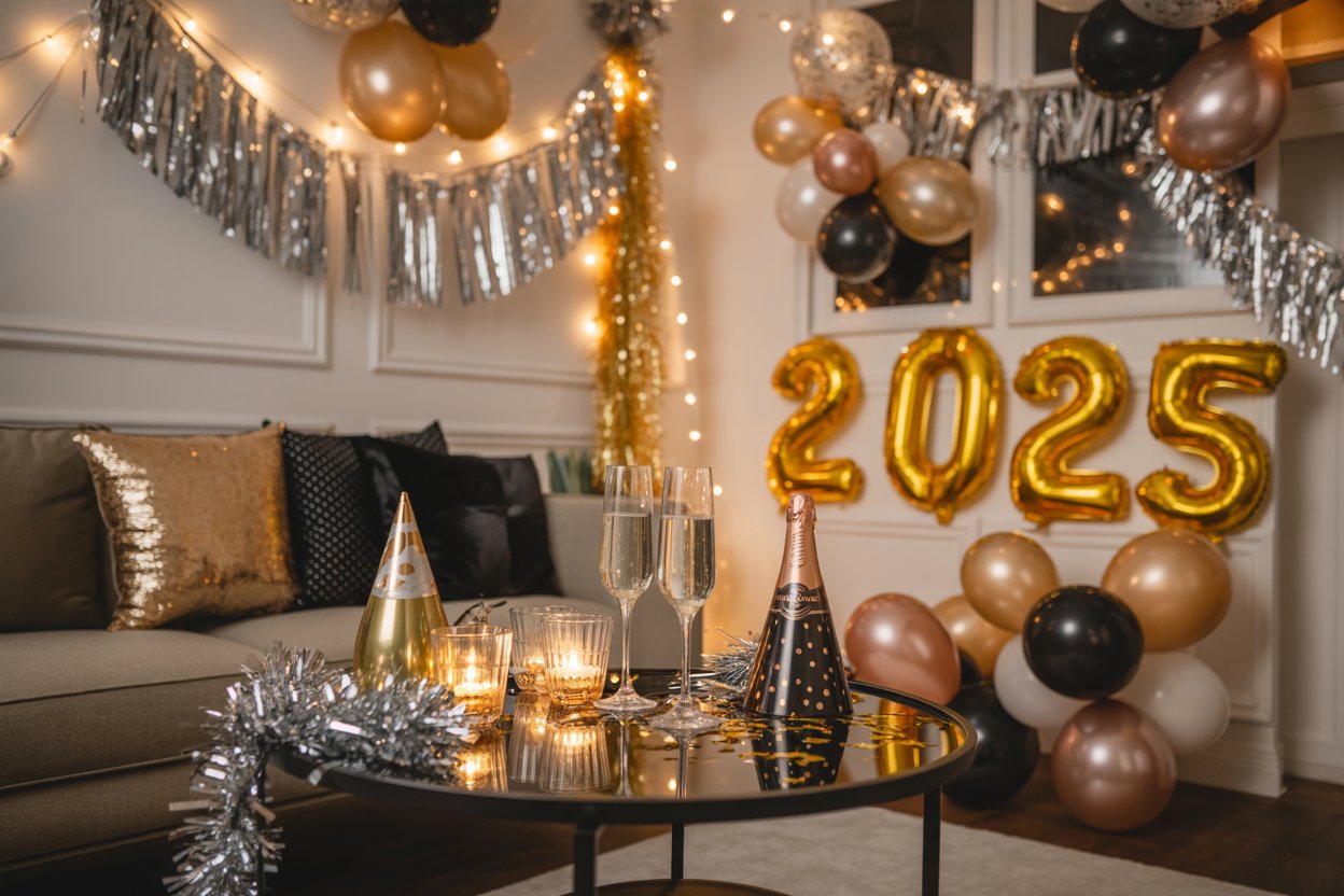 New Year Eve Party Decor at Home: 13 Fun Ideas to Ring in the New Year ...